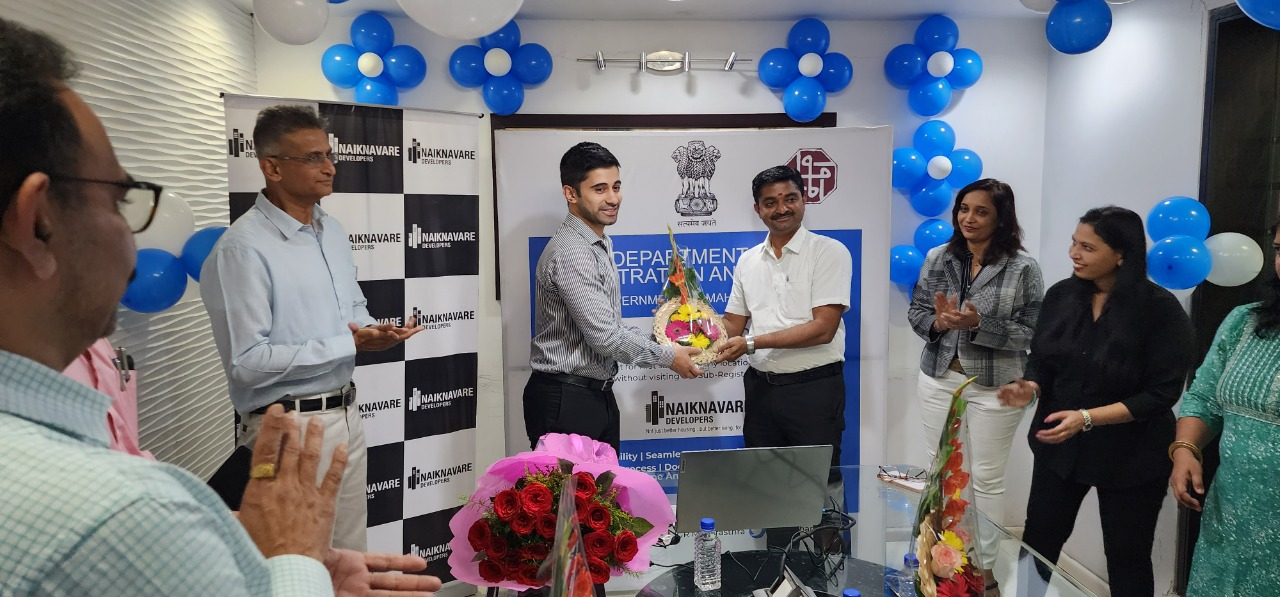 Naiknavare Developers are offering E registration of your abode!